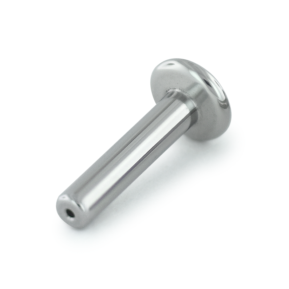 Threadless Labret Posts | Titanium Ear Jewelry | NeoMetal Inc