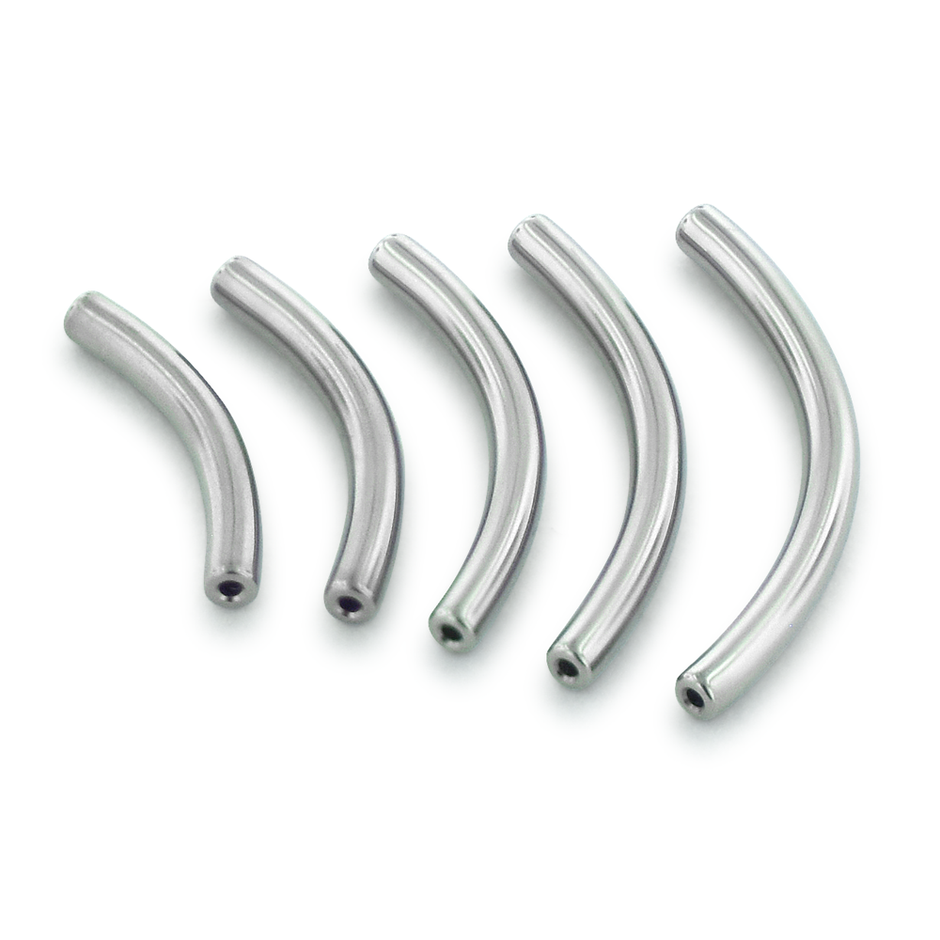 Threadless Curved Barbells – NeoMetal Inc