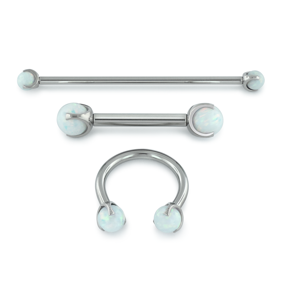 Threadless Nipple Bars – NeoMetal Inc